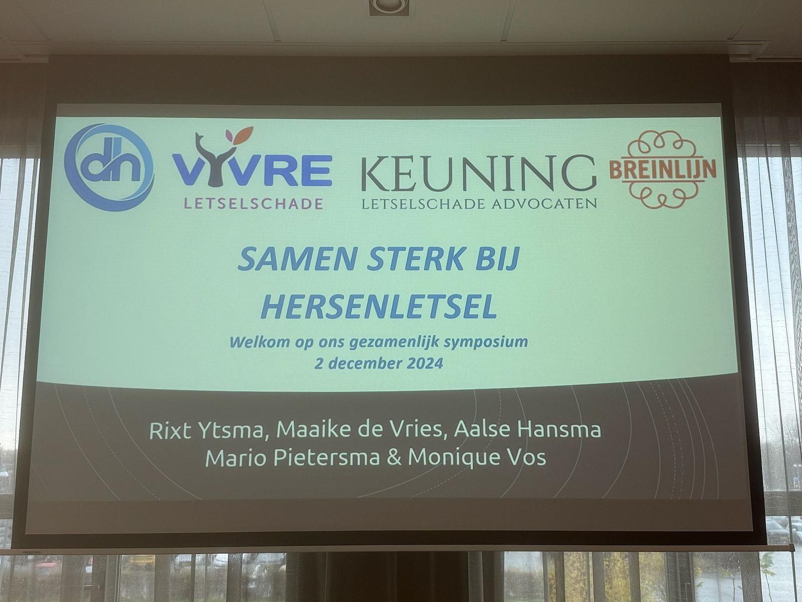 Terugblik symposium "Samen sterk bij Hersenletsel" - Hersenletsel Netwerk Noord